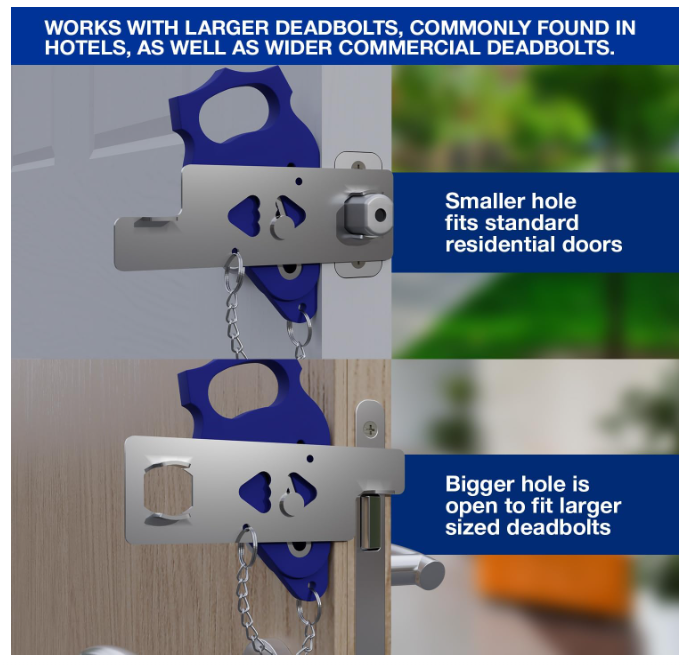 165-80011 Portable Door Lock Jammer – Brinks.Care