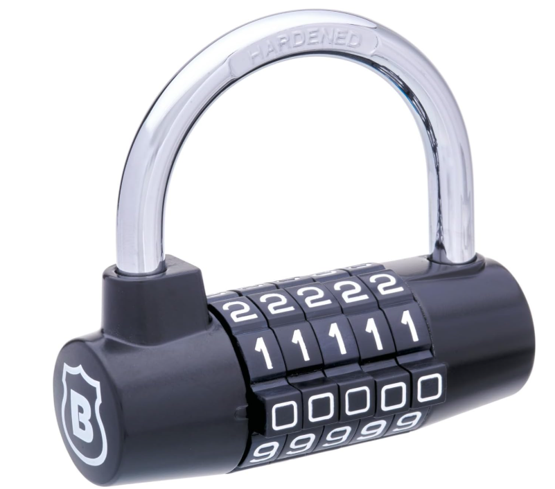 167-73001 73mm 5 Dial Resettable U-Bar Lock – Brinks.Care